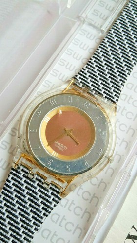 SWATCH+SKIN+SFK240 TRI-GOLD LEDER/LEATHER+NEU/NEW | eBay.de