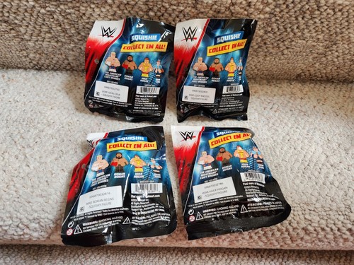 WWE Squishie Mini Hulk Hogan, Roman Reigns, John Cena & Cody Rhodes ...
