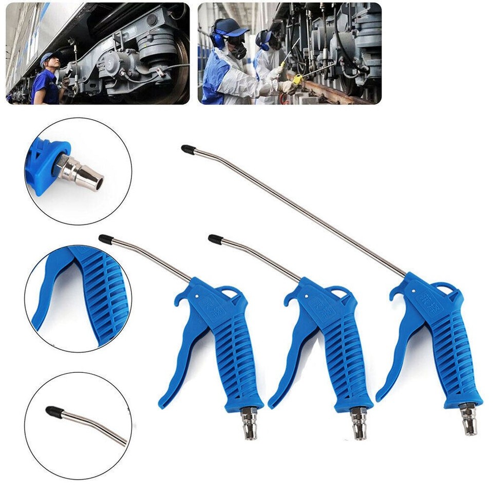 3x Air Compressor Air Duster Gun Tool Compressed Air Blow Gun Air ...