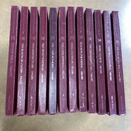 LIFE History of the United States Complete 12 vol set HC Time-Life 1964 ...