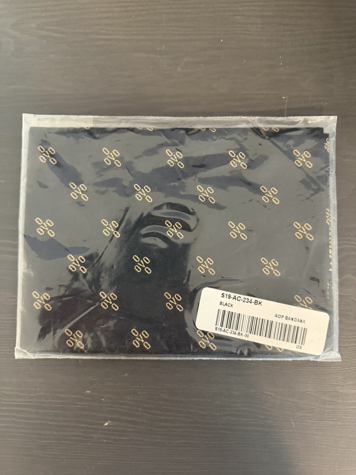 New Drake October's Very Own (OVO) Monogram Black Bandana | eBay