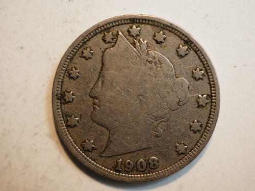 1908 LIBERTY HEAD 5 CENTS *(AKA V NICKEL)* - FREE SHIPPING! - A1736 | eBay