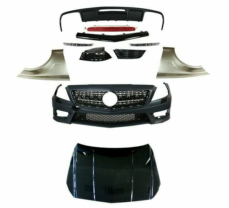 Aftermarket Full Body Kit Fits Benz 12-14 CLS63 CLS550 "AMG STYLE" | eBay