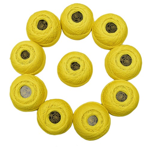 Red Rose Mercerized Crochet Cotton Thread Yarn Knitting Hand Embroidery ...