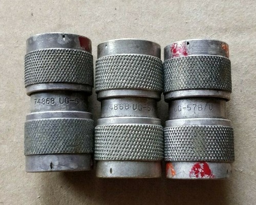 Amphenol 74868 UG-57B/U Type N M-M Connector Adapter (lot of 3) | eBay