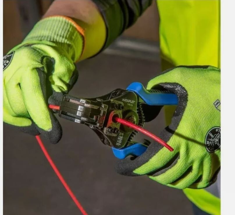 Klein Tools 11063W Katapult® Wire Stripper and Cutter for Solid ...