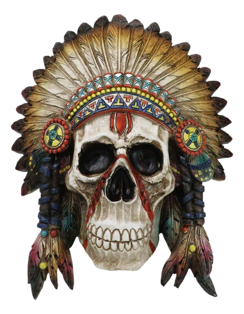 Native American Skull Headdress