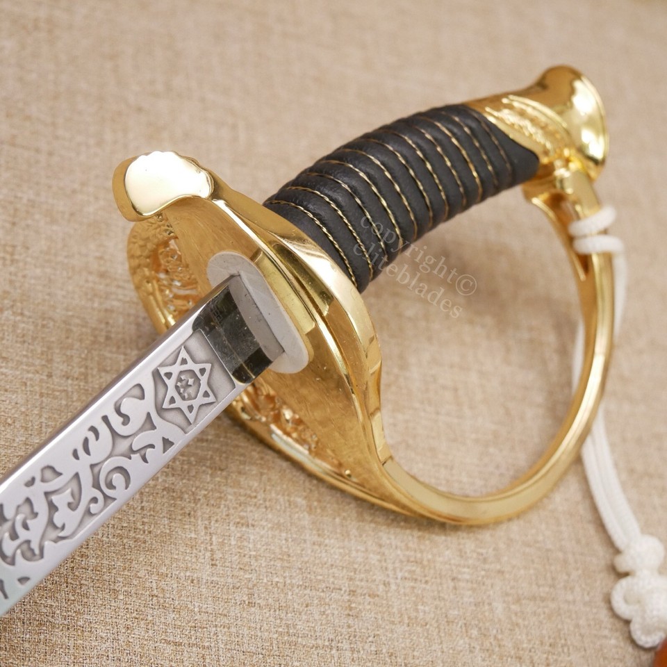 36" USMC Replica Marine Corps Ceremonial NCO Sword Saber +Scabbard ...