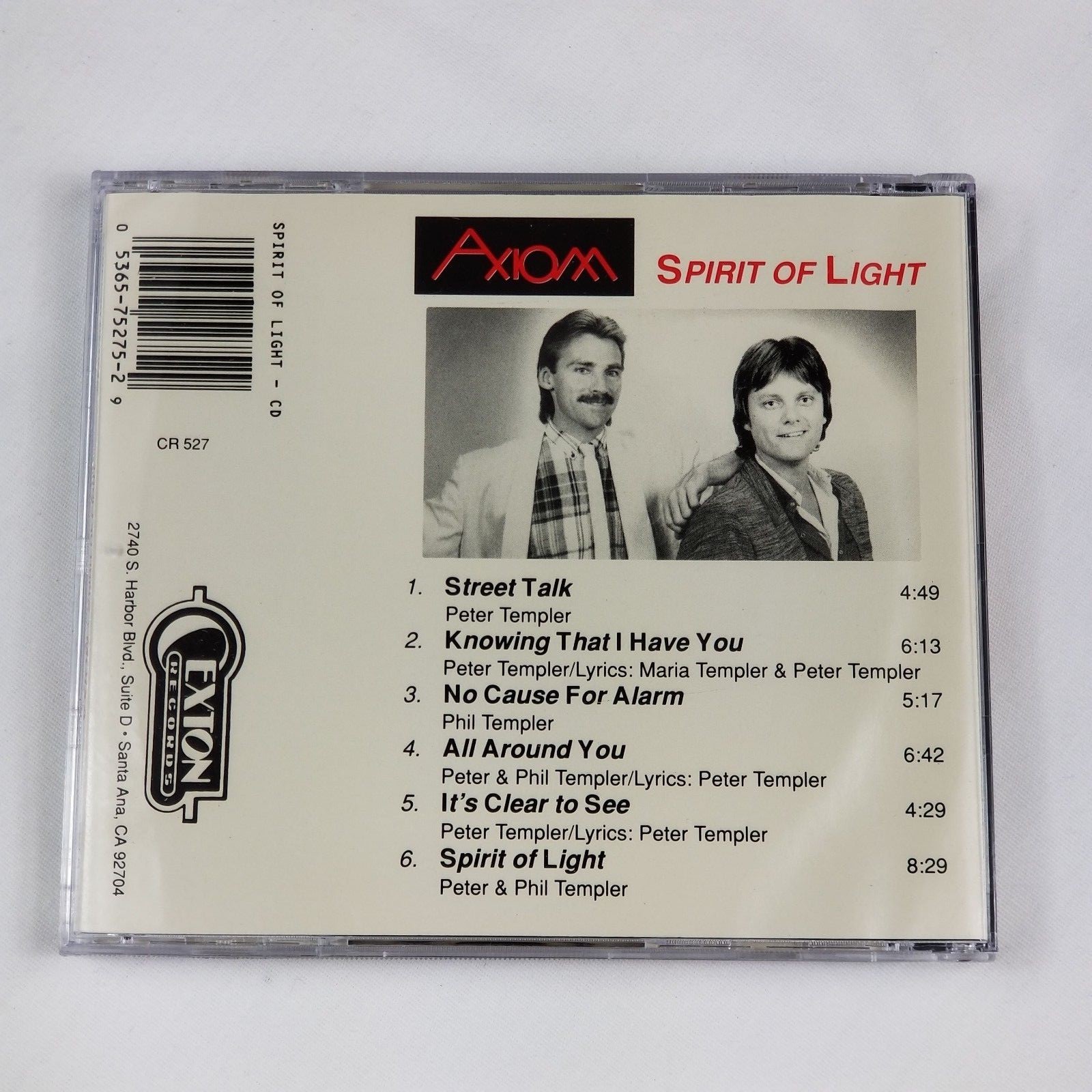 Spirit of Light by Axiom Jazz Fusion 1988 Peter Templer Phil Templer | eBay