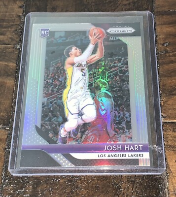 2018-19 Panini Prizm Josh Hart 46 Rookie Silver Prizm Los Angeles ...