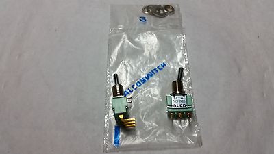 ALCO SWITCH MTA106DRAPC SPDT ON-NONE-ON MINI TOGGLE SWITCH PC MOUNT R/A ...