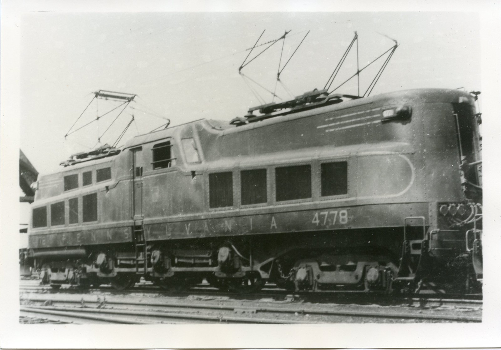 JJ683 RP 1940/50s? PRR PENNSYLVANIA RAILROAD P5a ENGINE #4778 | eBay