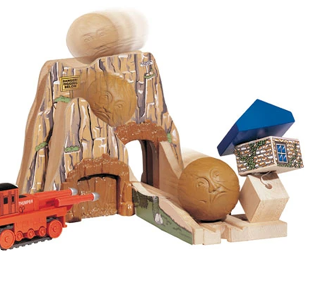 The Boulder - Thomas & Friends Wooden Rare Train Engine Boulder ...