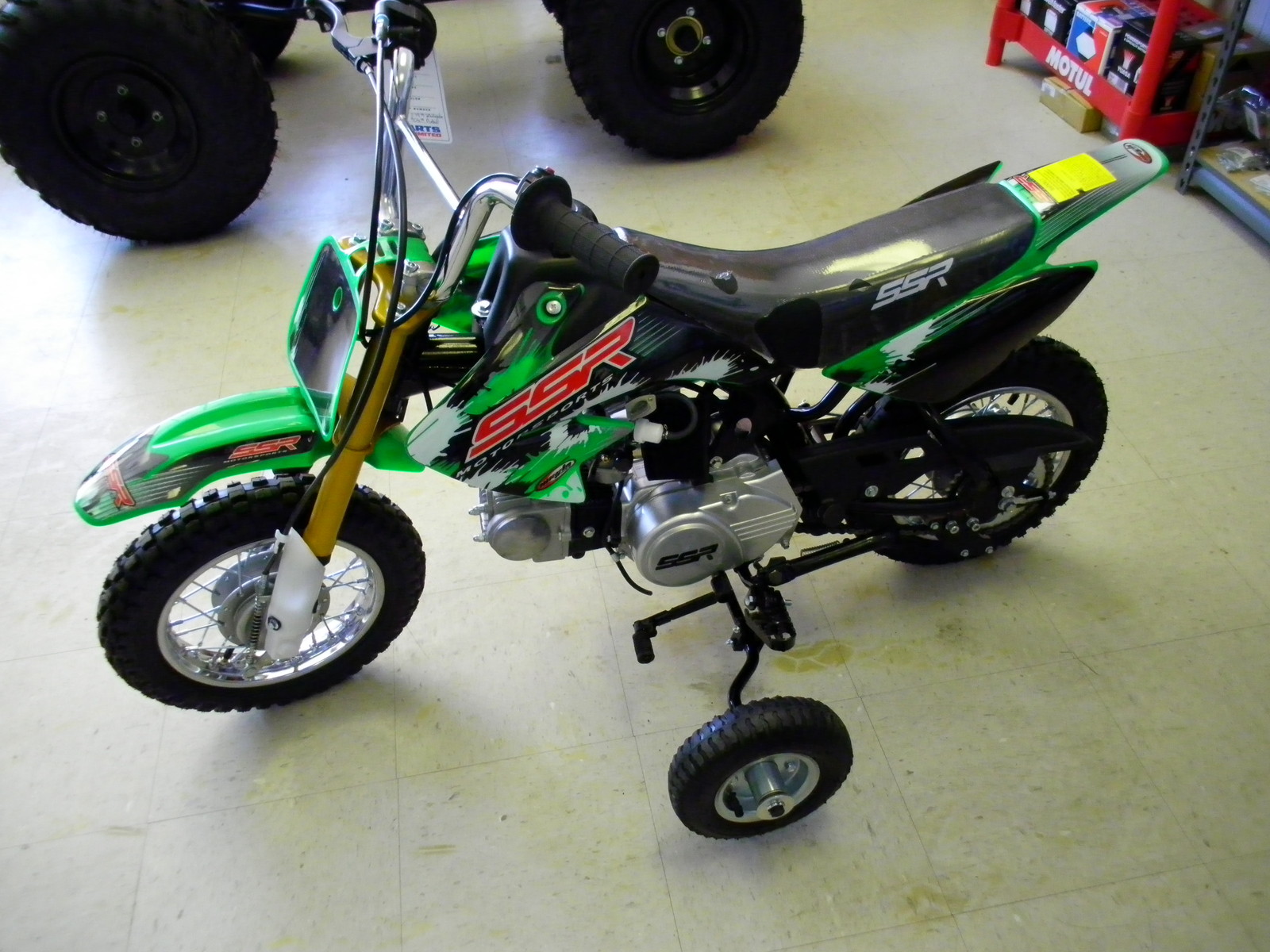 Dirt Bike Training Wheels SSR Baja Taotao Coolster Pitster Pro 50 70 90 ...