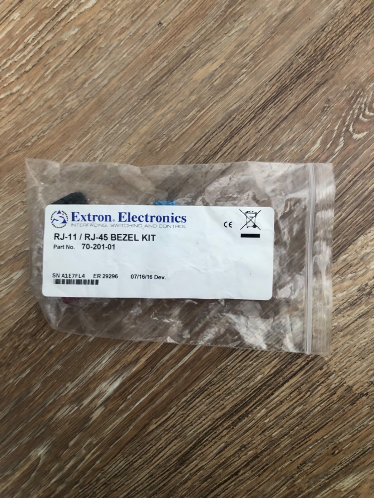 Extron, 70-201-01, Rev. A RJ-45 Bezels in 9 Assorted Colors ...