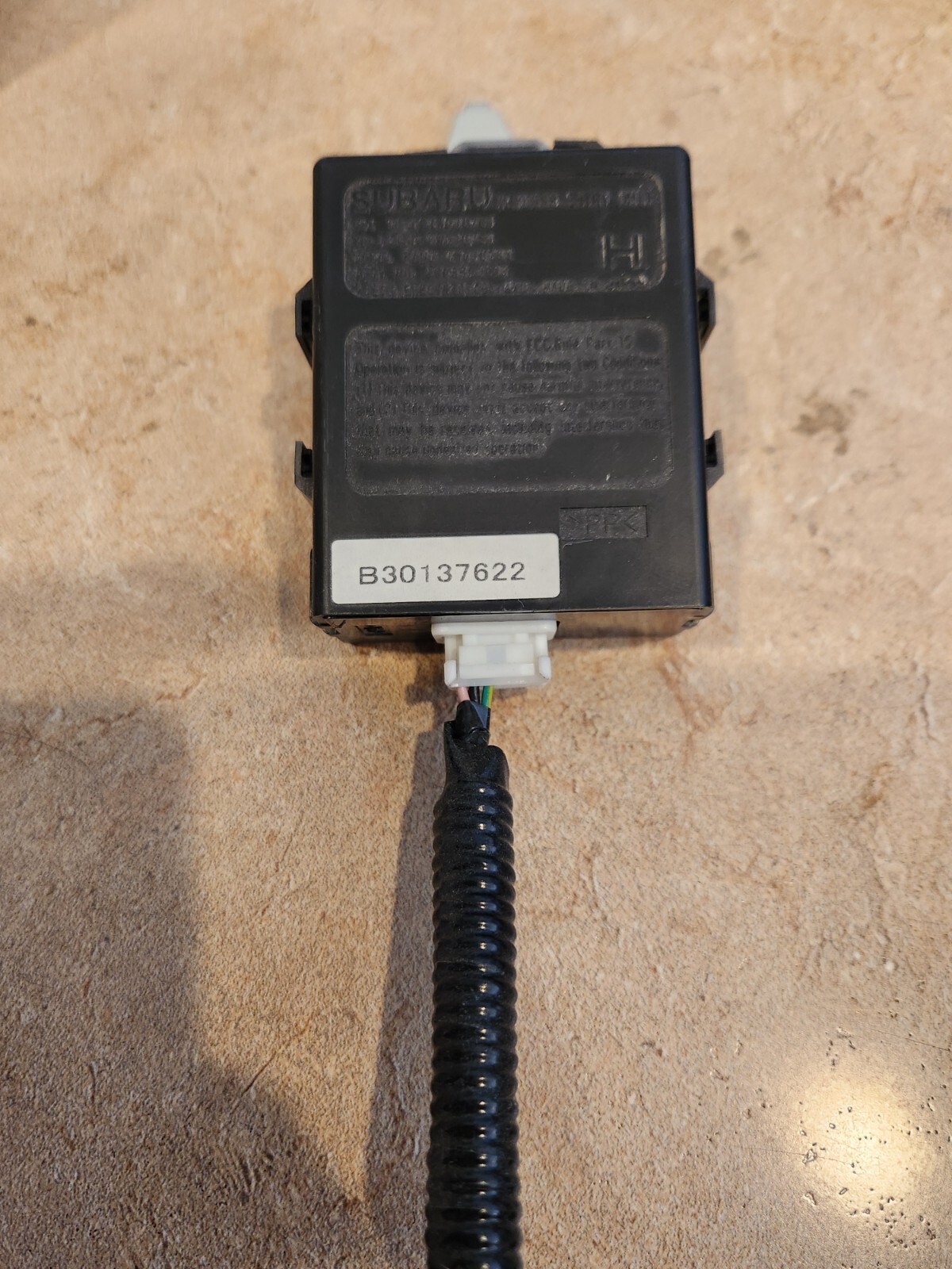 2012 2013 SUBARU IMPREZA CROSSTREK KEYLESS ENTRY CONTROL UNIT MODULE ...