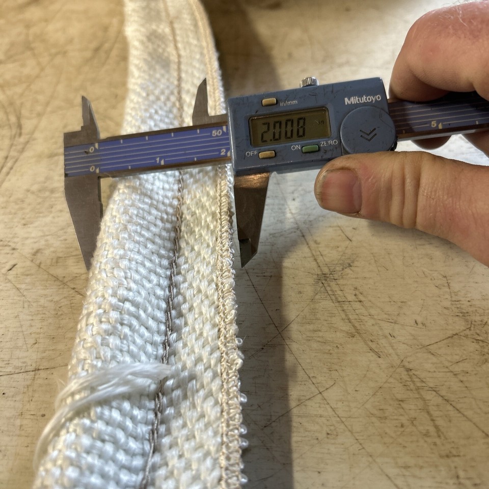 3/4”x2” Gasket, Fiberglass Tadpole Gasket, High Temp Rope Door Gasket ...