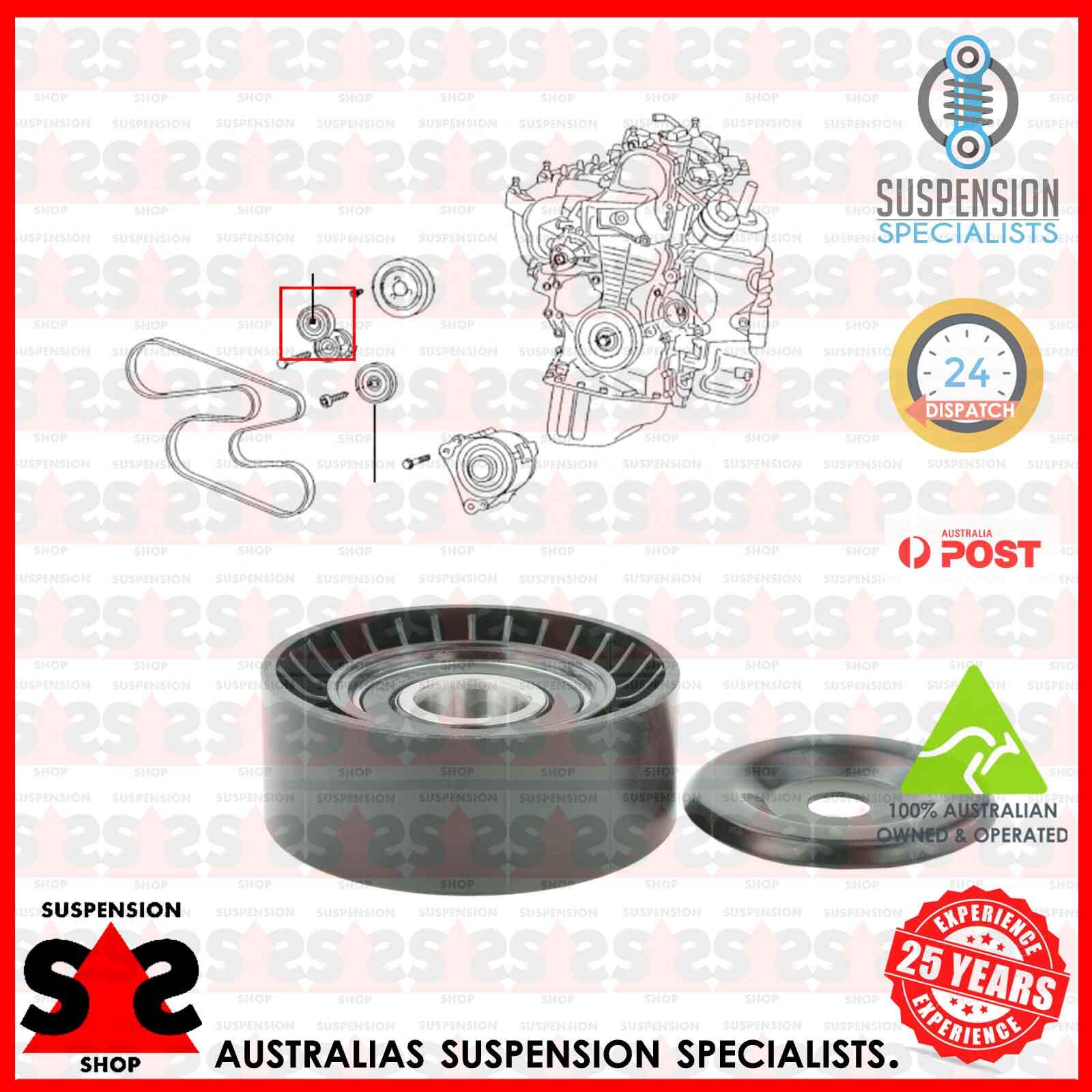 Tensioner Pulley, V-Ribbed Belt Suit VW Beetle (5C1, 5C2) 1.4 TSI ...