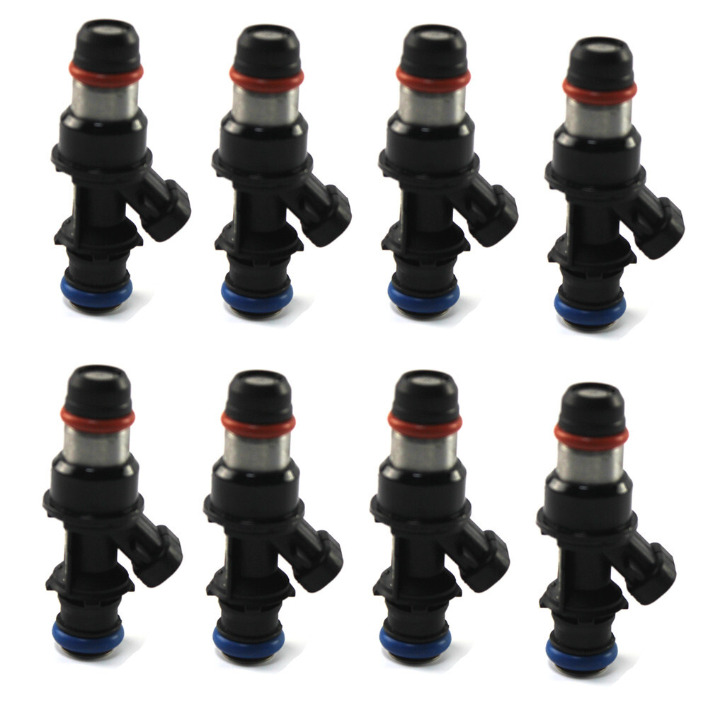 8PCS Fuel Injector 25317628 25320288 For 2001-2007 Chevy Truck Sierra 5 ...