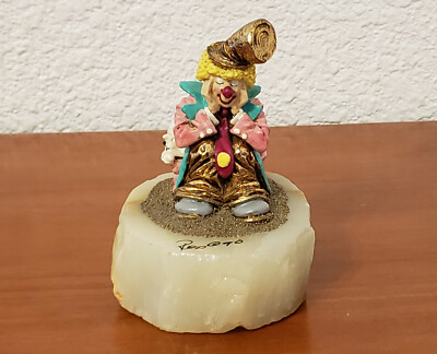 Ron Lee "Pals" #CCG3 Clown with a puppy in his pocket Rare Hard to Find ...