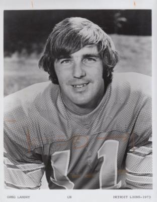Greg Landry- Detroit Lions- Football - Promotional Photo | eBay
