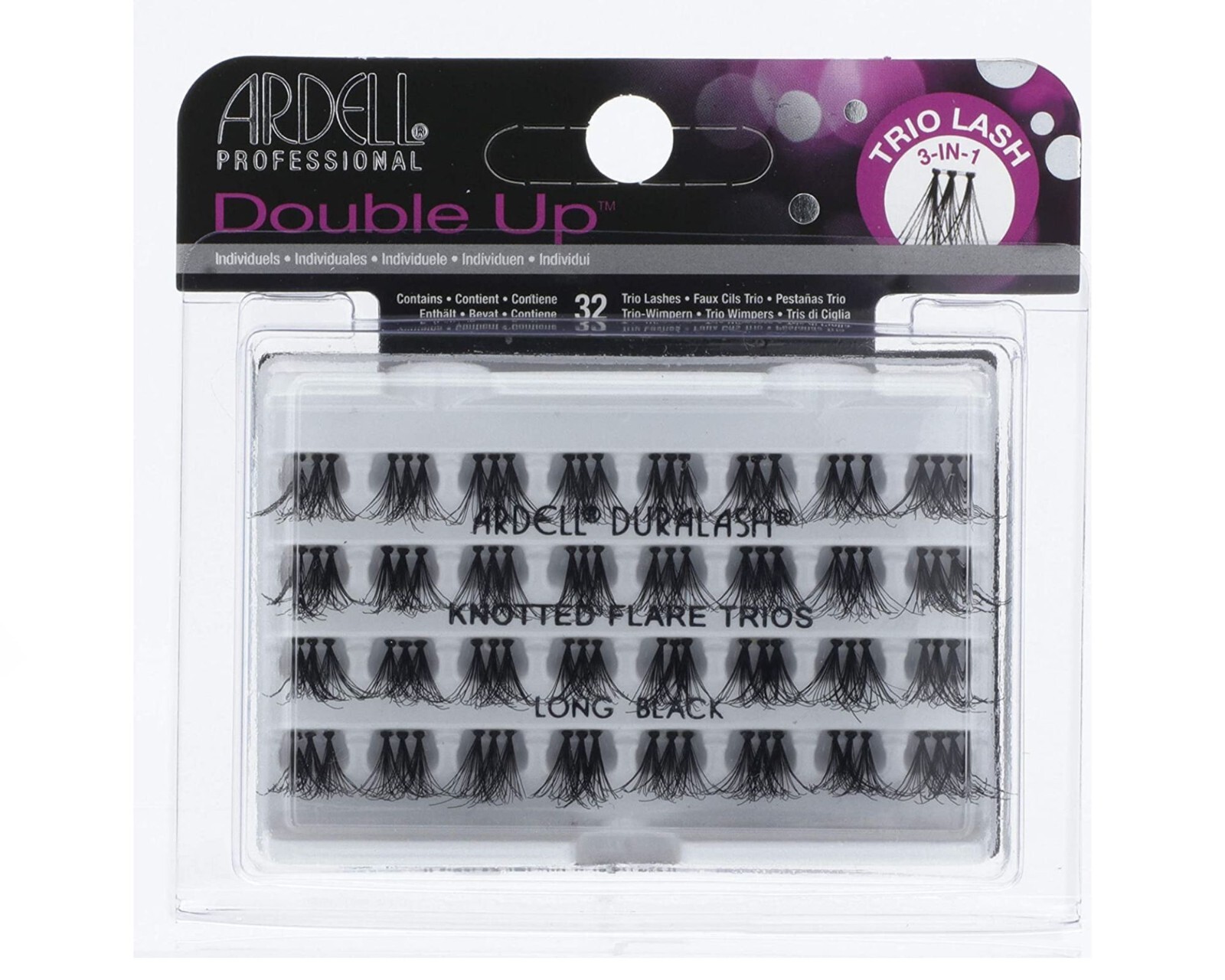 Ardell - Individual - Knotted - Double Trio False Eyelashes - Medium ...