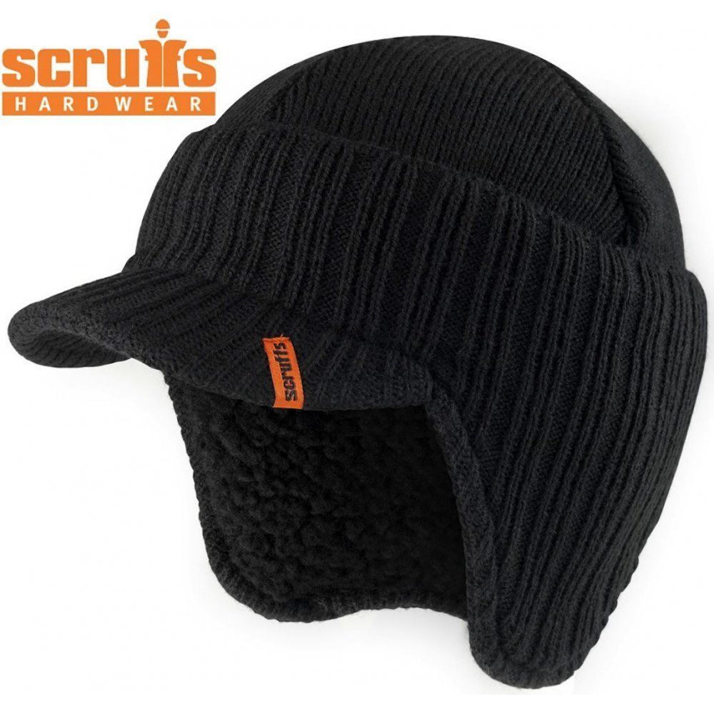 SCRUFFS & TUFFSTUFF BEANIE WARM WINTER INSULATED WORKER HAT THERMAL ...
