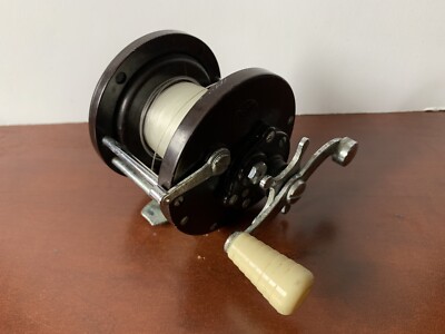1950s Penn No. 85 Brown Side Plates Saltwater Baitcasting Fishing Reel ...