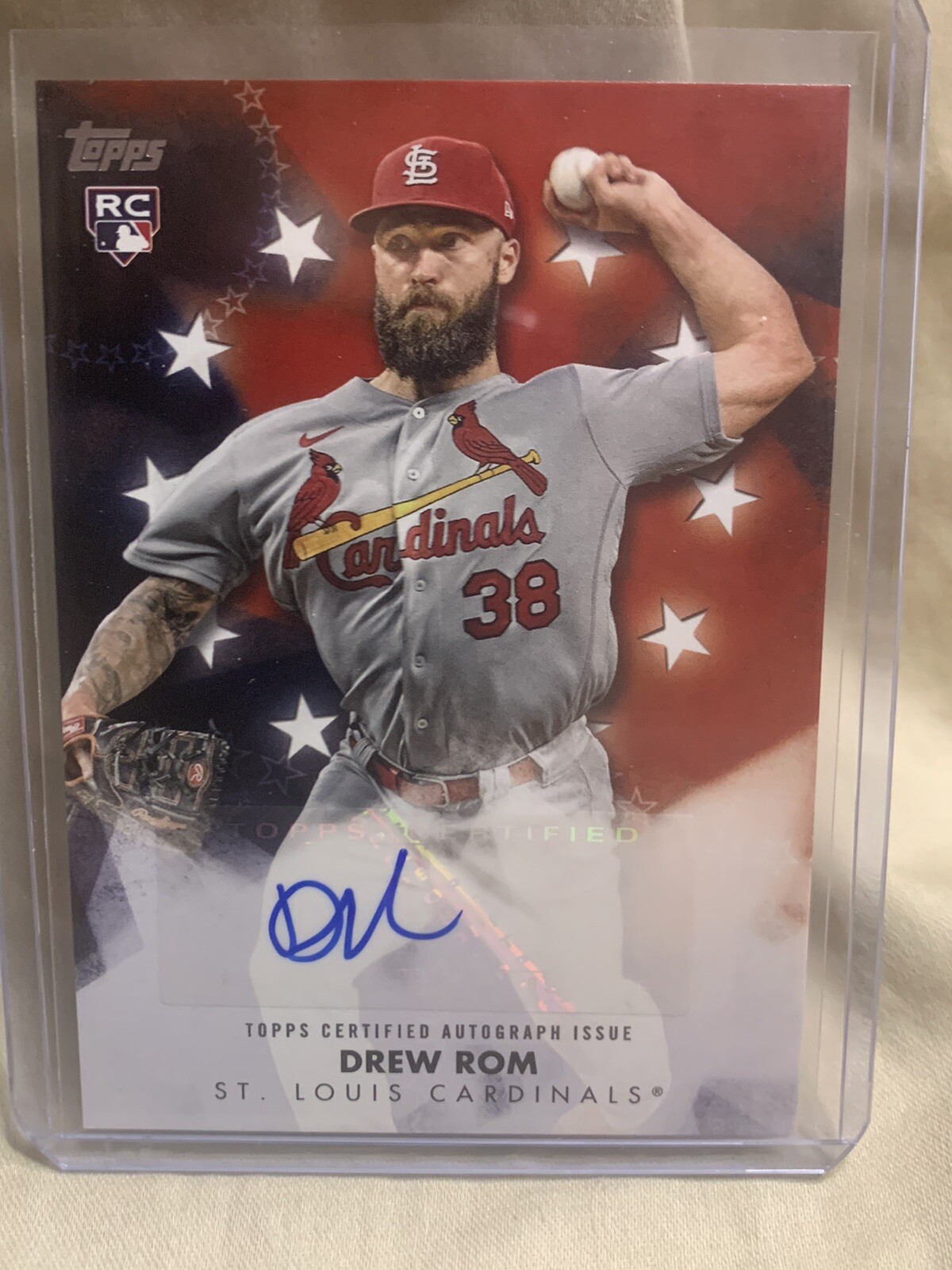 2024 Topps Series 2 Drew Rom Baseball Stars Rookie Auto #BSA-ROM ...
