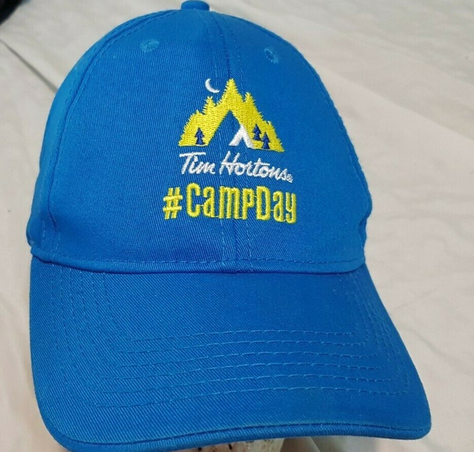 TIM HORTONS #CAMPDAY Cap Trucker Hat adjustable Baseball CAMP DAY ...