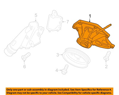 AUDI OEM 13-19 A6 Quattro Cooling Water Pump-Water Pump 06E121018H | eBay