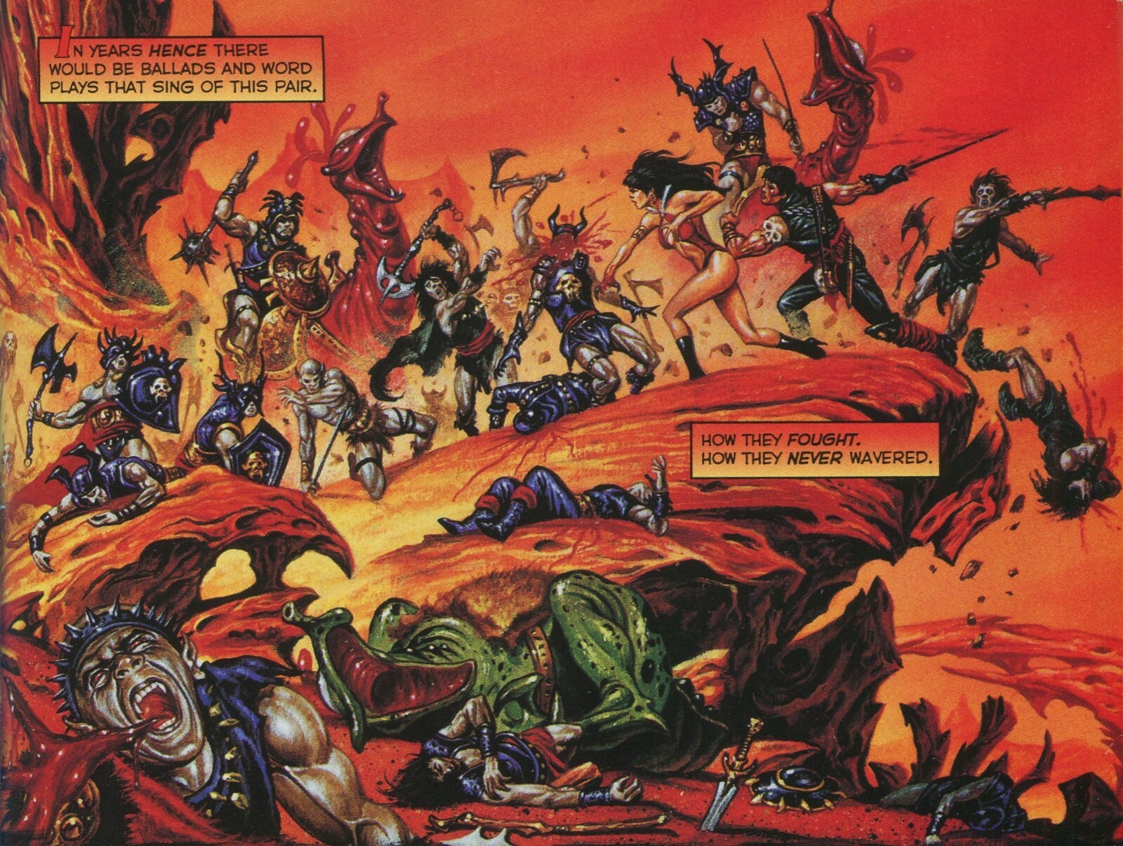 Vampirella Blood Lust Comic Set 1-2 Lot Joe Jusko art Vampire Horror ...