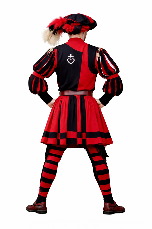 Renaissance German Landsknecht Outfit For Men-Medieval Festival Costume ...