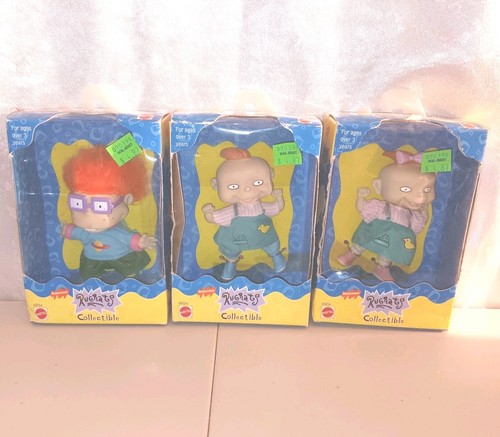 Mattel Nickelodeon Original Rugrats Collectible Complete Set of 3 ...