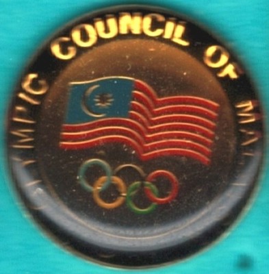 Classic Rare Undated Malaysia Olympic Team NOC Pin | eBay