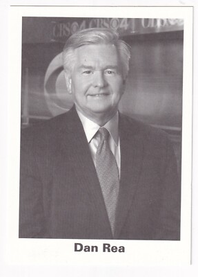 Dan Rea Award Winning Host Nightside WBZ Radio Boston Unused Post Card ...