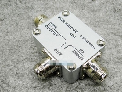 1MHz-1000MHz 1Ghz 50Ω VSWR Reflection Bridge SWR Bridge RF Directional ...