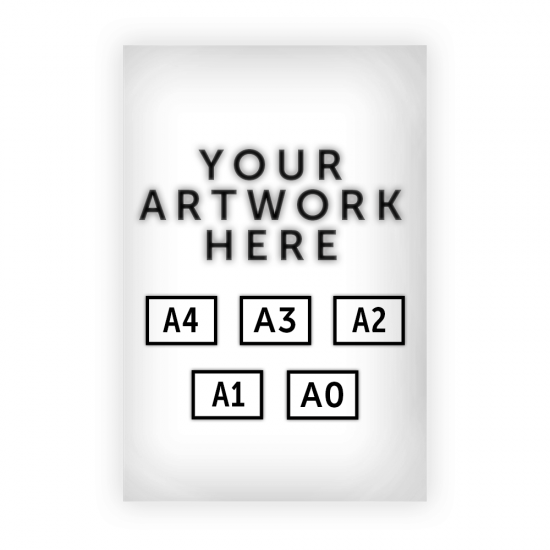 A0 A1 A2 A3 A4 Backlit Film Poster Printing for Light Boxes Menu Box ...