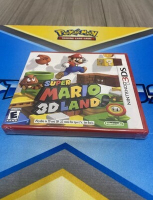 Super Mario 3D Land Nintendo 3DS RED CASE BRAND NEW FACTORY SEALED ...