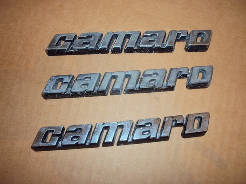 1978 CAMARO FENDER EMBLEMS 78 79 | eBay
