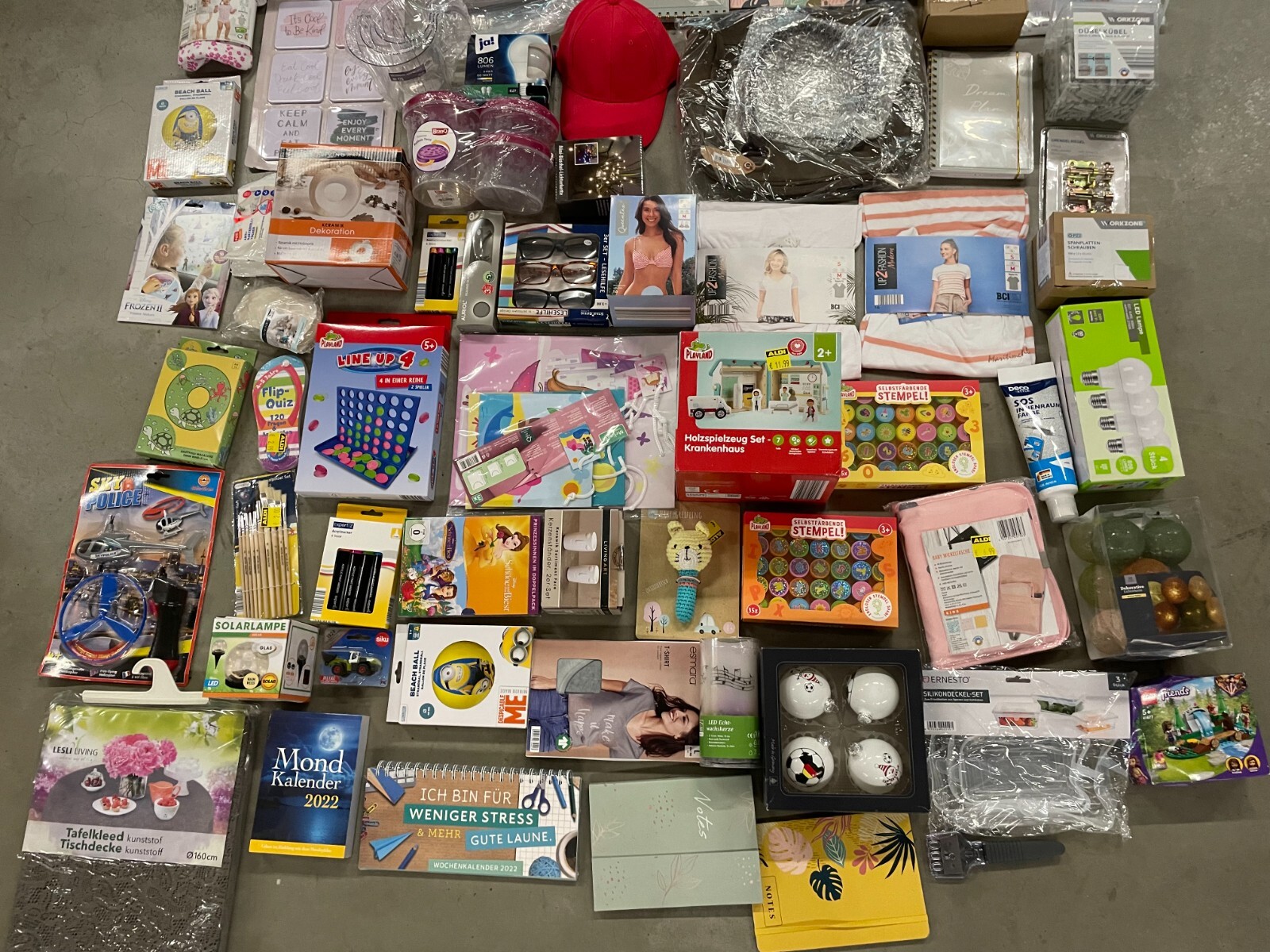 XXL Restposten Paket Sonderposten 100 Teile für Händler Flohmarkt ...