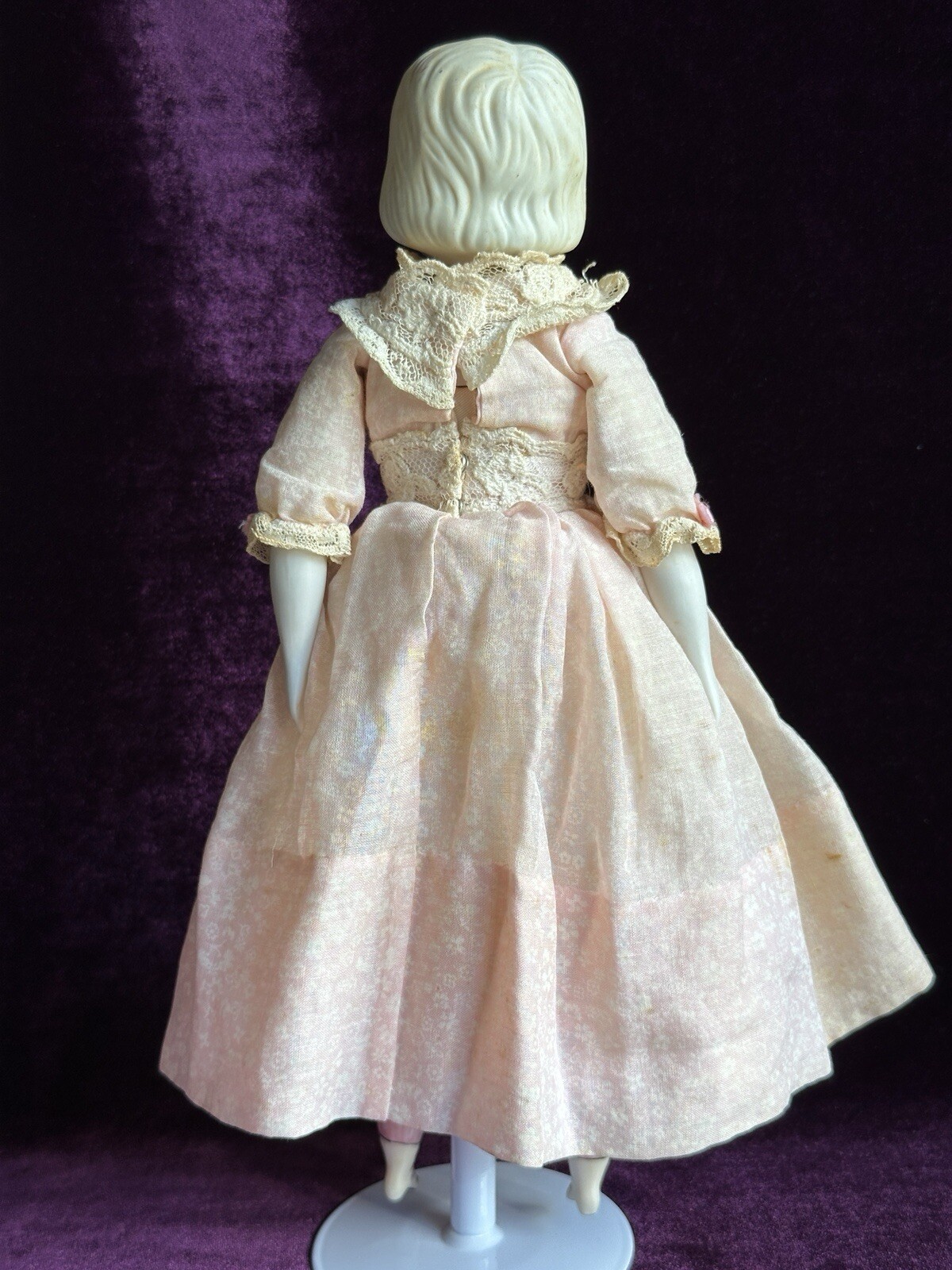Antique/Vintage 12.5” Made in Japan Swivel Neck Parian Bisque Head Doll ...