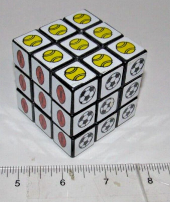Cube Puzzle Vintage Rubix Cube Collectible Sports Ball (WSC2) | eBay