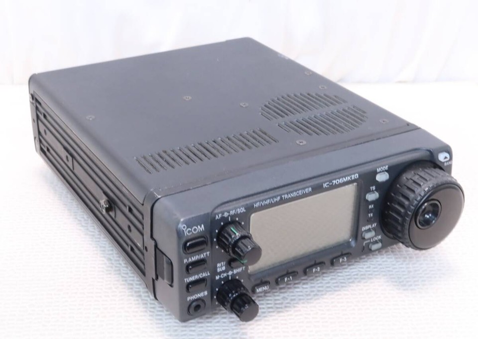 ICOM IC-706MKIIG HF 430MHz 100W ALL MODE Transceiver Ham Radio Tested ...