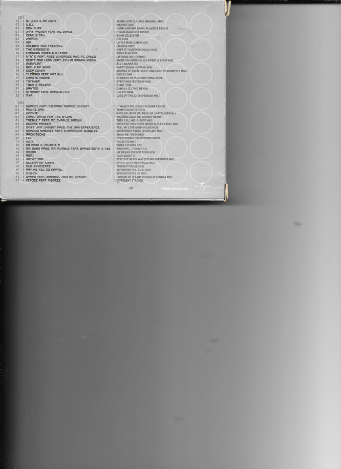 DJ Luck & MC Neat Present 11 (2 CD 2001) 731455631821| eBay