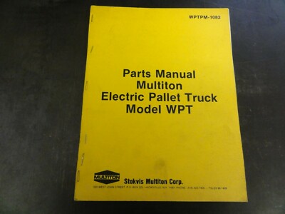 Manuals & Books - Pallet Truck
