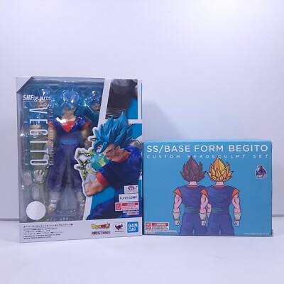 S.H. Figuarts SSGSS Vegito & Demoniacal Fit "Begito" Headsculpt Set ...