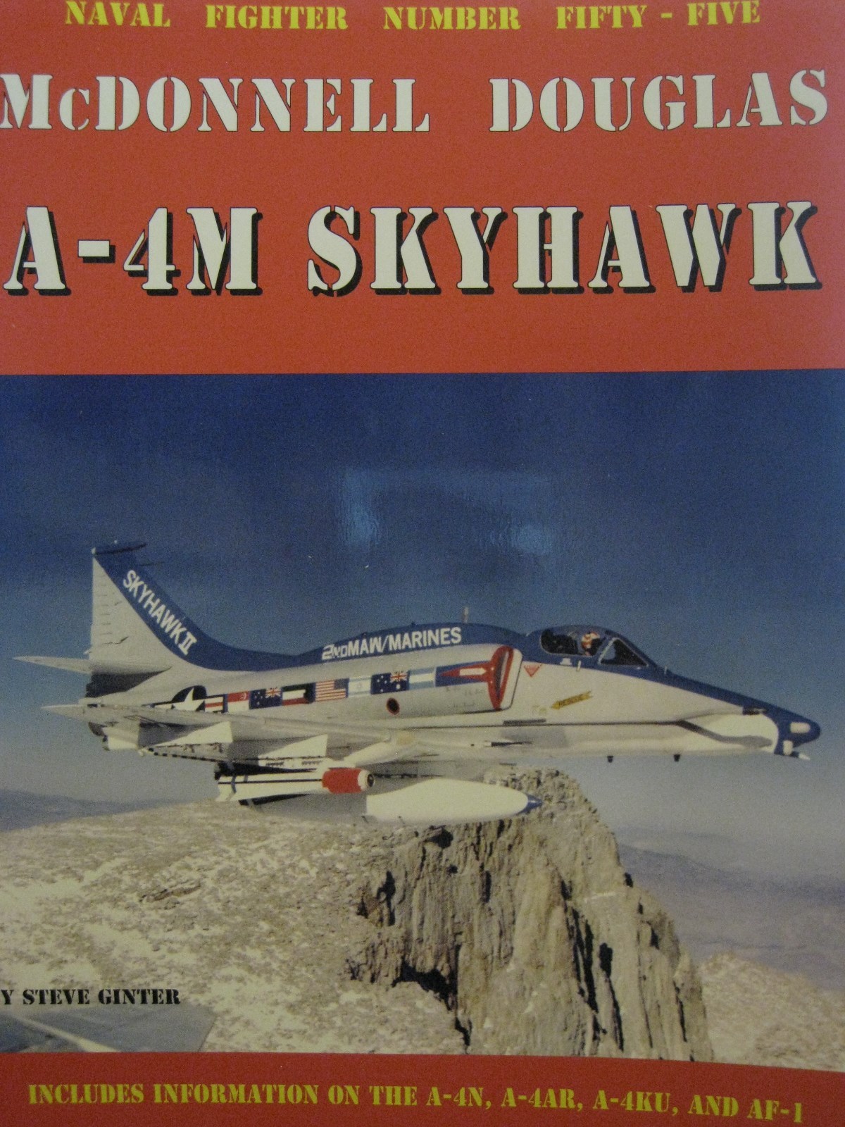 McDonnell Dougals A-4M Skyhawk book by Naval Fighters 55 | eBay