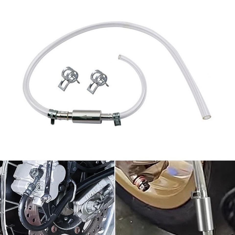Brake Fluid Drain Tool with One Way Valve for Easy Bleeding on Various ...