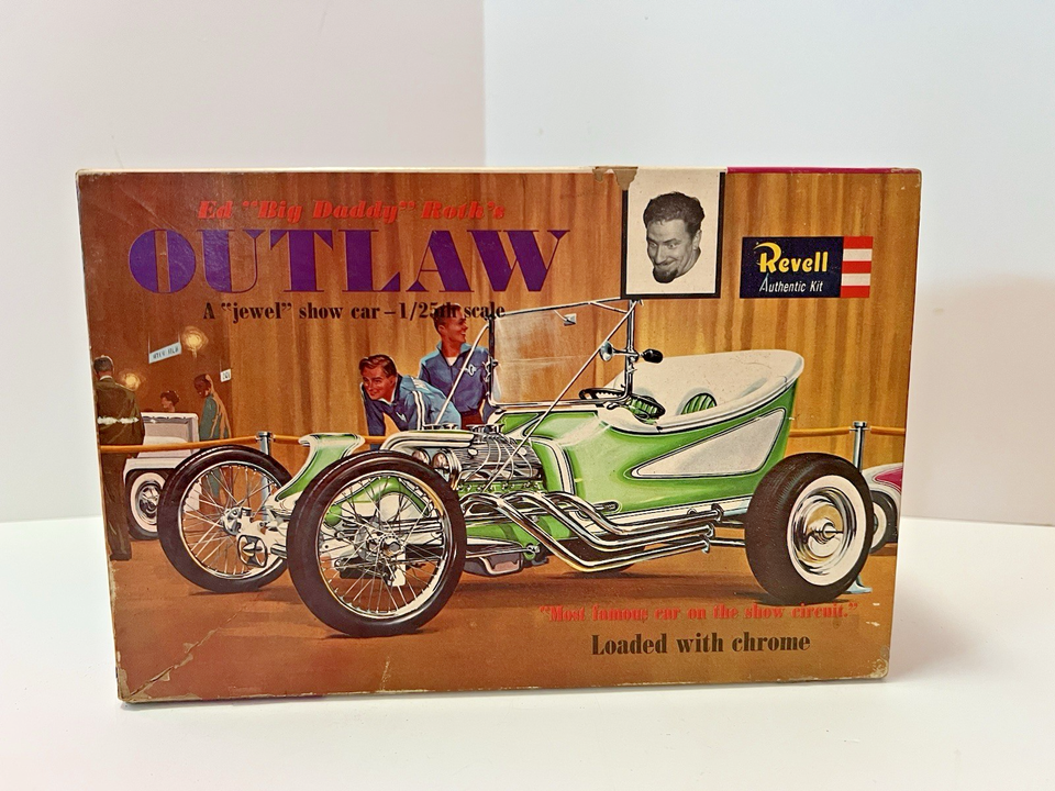 Original Revell Ed "Big Daddy" Roth's Outlaw Model Kit / 1962 H-1282: ...